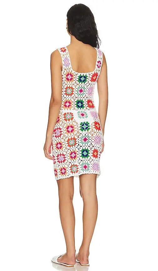 Beach Riot James Dress In White In Tropical Sunset Crochet - 30% Off |  Editorialist