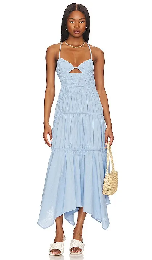 SNDYS. Tahlia Dress - Blue