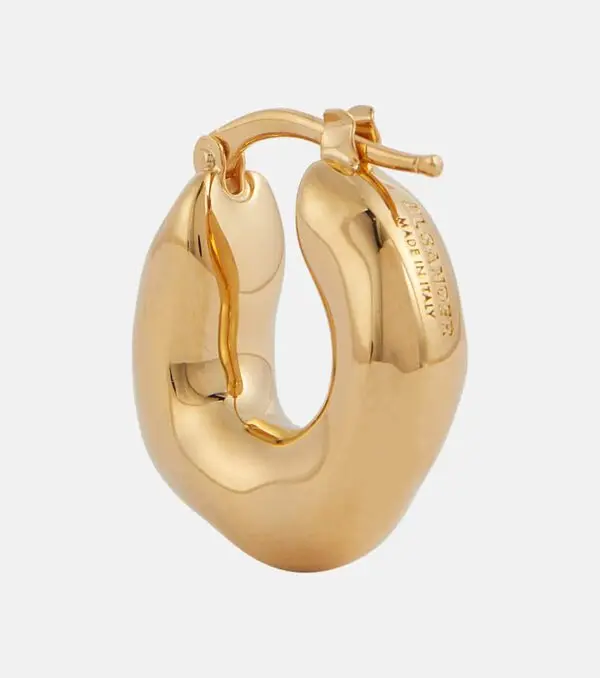 JIL SANDER Hoop Earrings - Gold