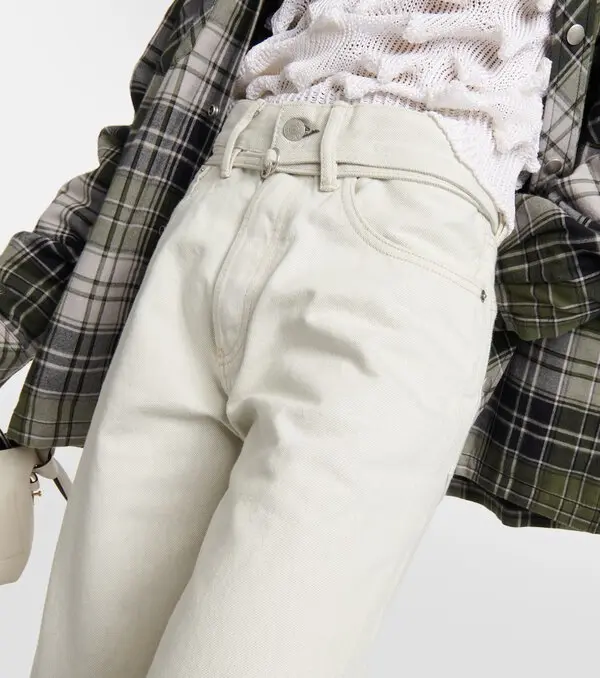Acne Studios Toj 1991 High-rise Straight Jeans