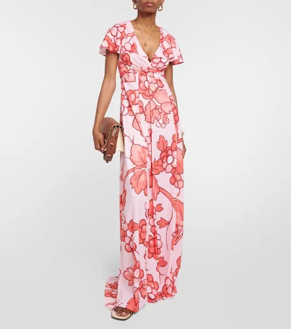 Etro Printed Maxi Dress
