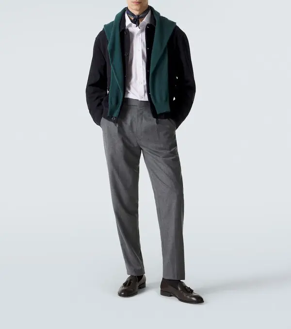 Ralph Lauren Purple Label Cotton Shirt - White