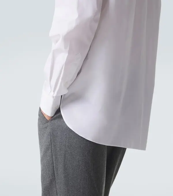 Ralph Lauren Purple Label Cotton Shirt - White