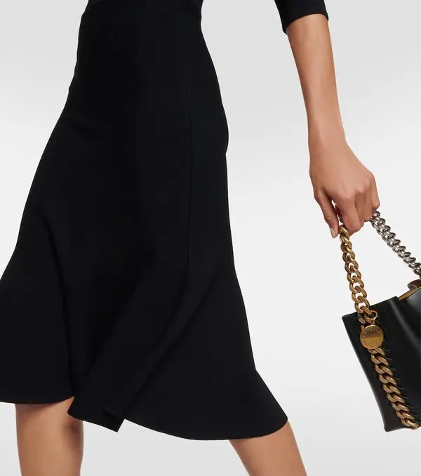 Stella McCartney Mockneck Midi Dress