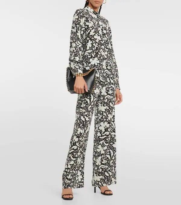 Stella McCartney Printed Silk Shirt - Multicoloured