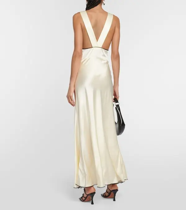 sir the label white lace dress Sir. The Label Willa Lace-Trimmed Dress by SIR THE LABEL