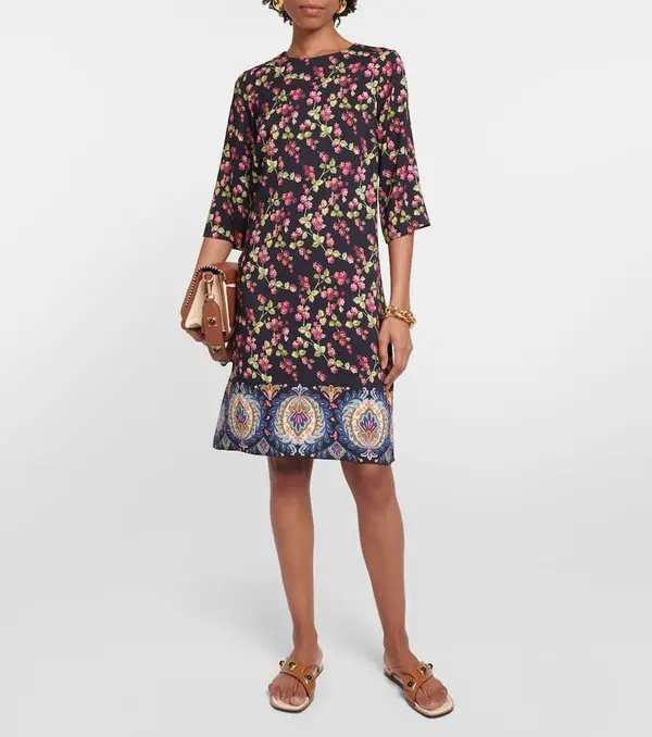 Etro Printed Mini Dress