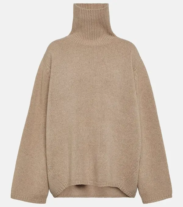 TOTEME Wool And Cashmere Turtleneck Sweater