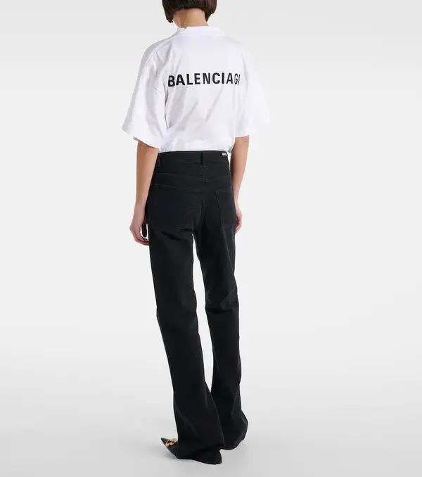 Balenciaga Mid-rise Bootcut Jeans
