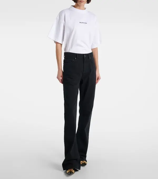 Balenciaga Mid-rise Bootcut Jeans