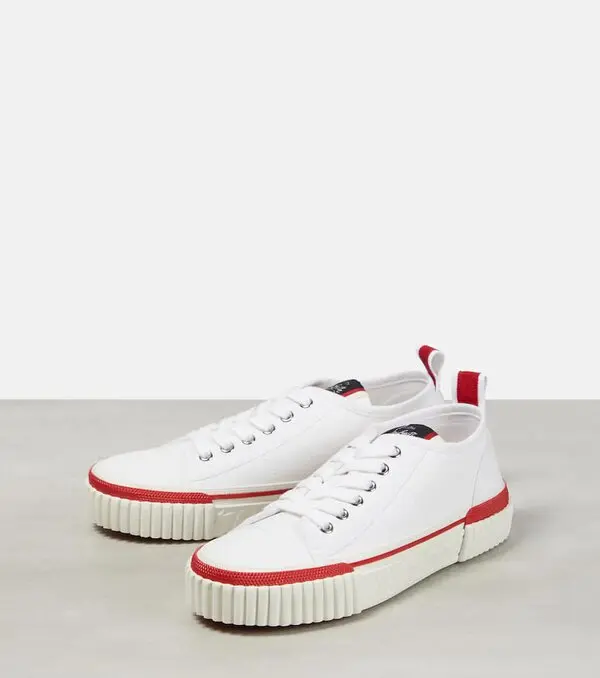 CHRISTIAN LOUBOUTIN Pedro Canvas Sneakers