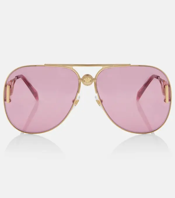 Versace Aviator Sunglasses - Pink