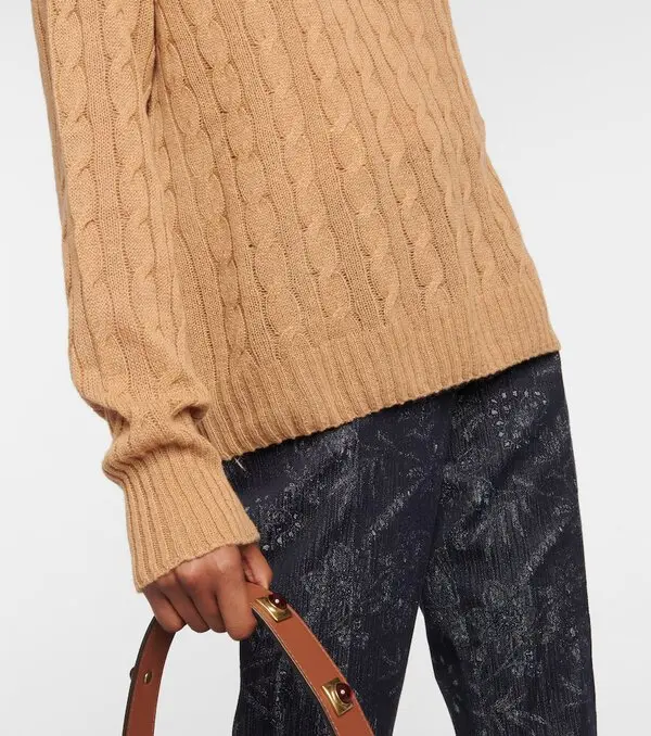 Etro Cable-knit Cashmere Sweater
