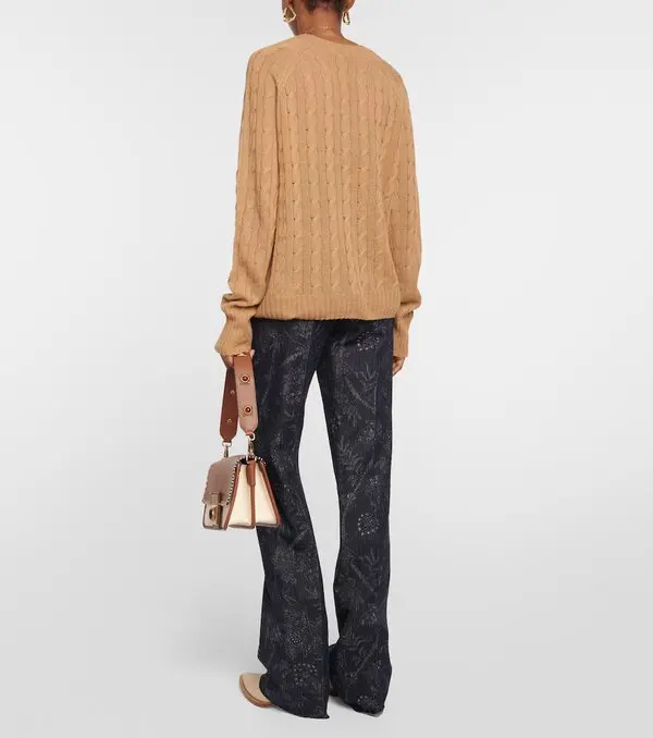 Etro Cable-knit Cashmere Sweater