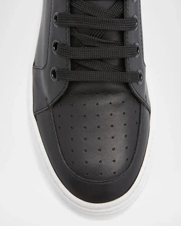 GIUSEPPE ZANOTTI Gz 94 Leather Low-top Sneakers - Nero