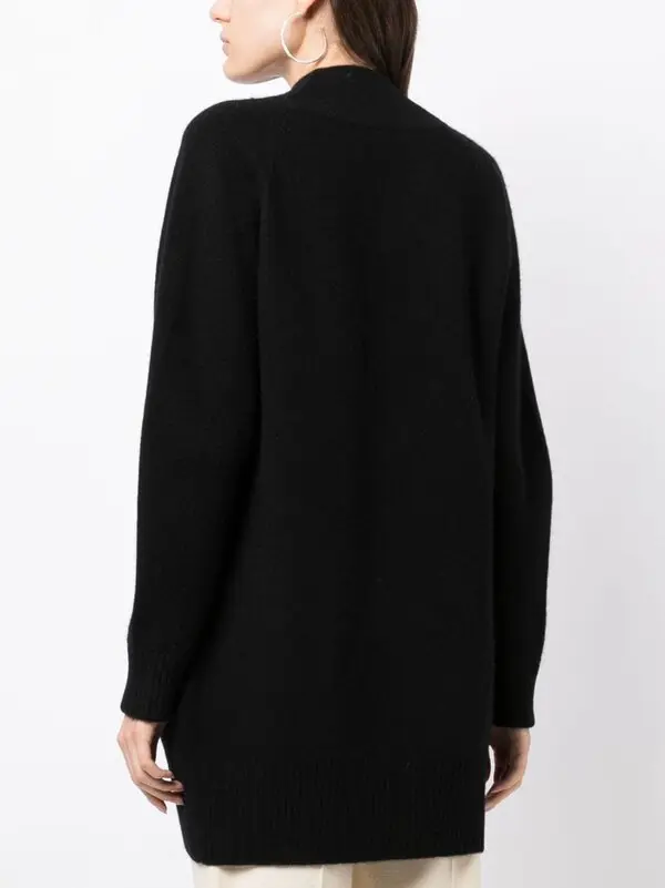 Vince Open-front Cashmere Cardigan-coat - Black