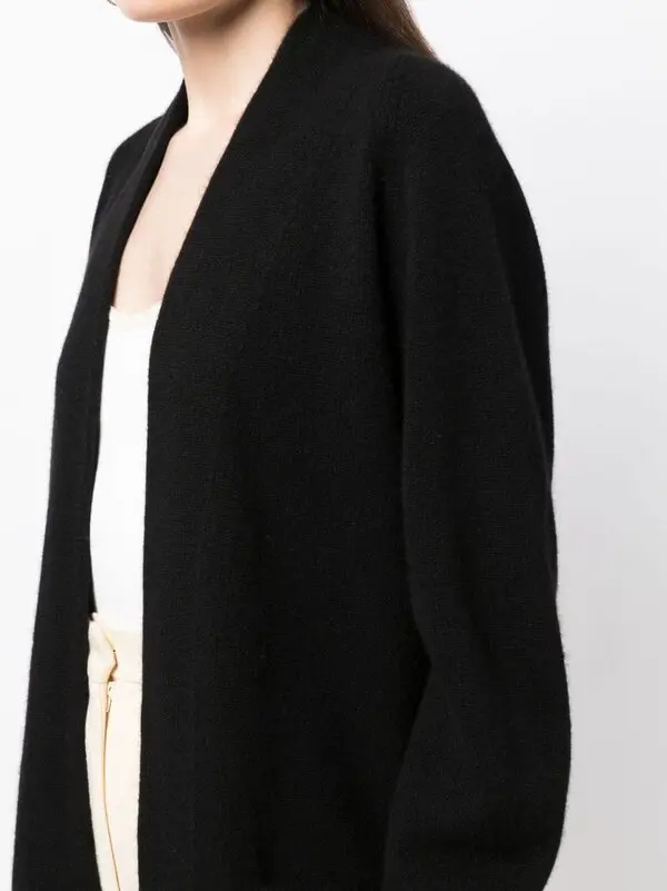Vince Open-front Cashmere Cardigan-coat - Black