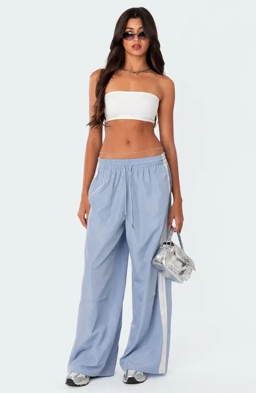 EDIKTED Fauna Track Pants - Light-blue