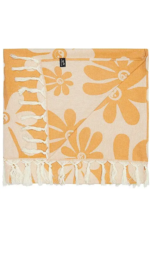 SLOWTIDE Iggy Turkish Towel In Burnt Orange