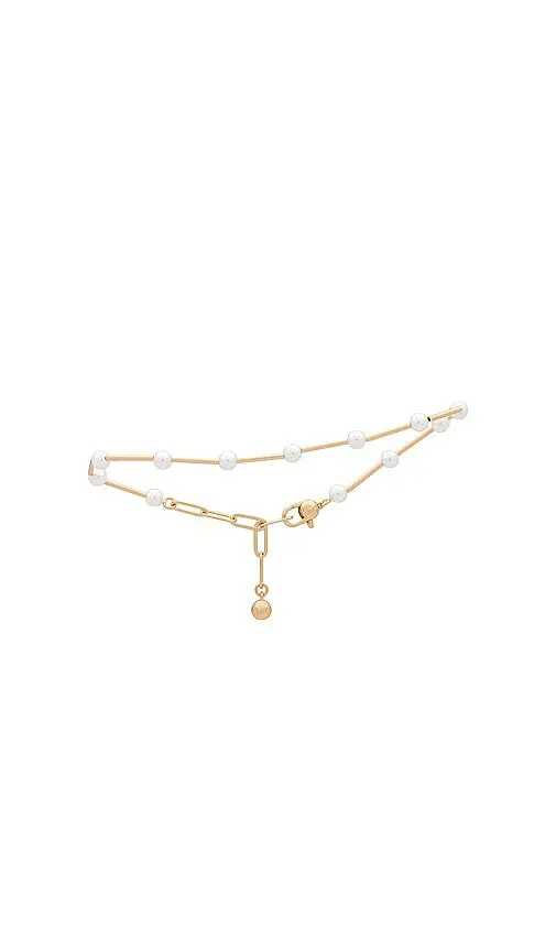 Jenny Bird Sylvie Anklet In Metallic