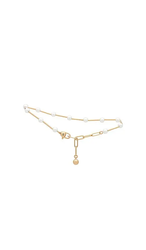 Jenny Bird Sylvie Anklet In Metallic