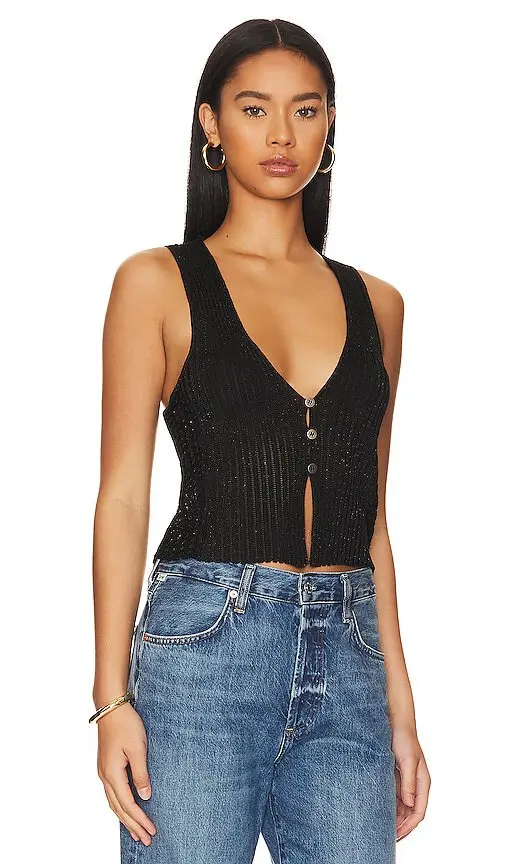 Free People Seascape Knit Vest