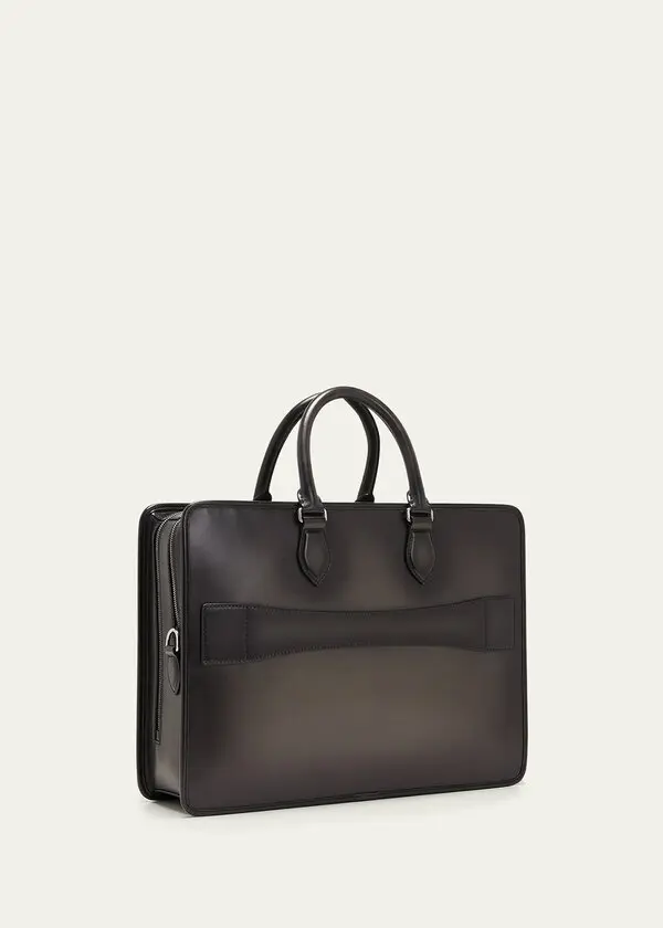 Berluti Deux Jours Leather Briefcase