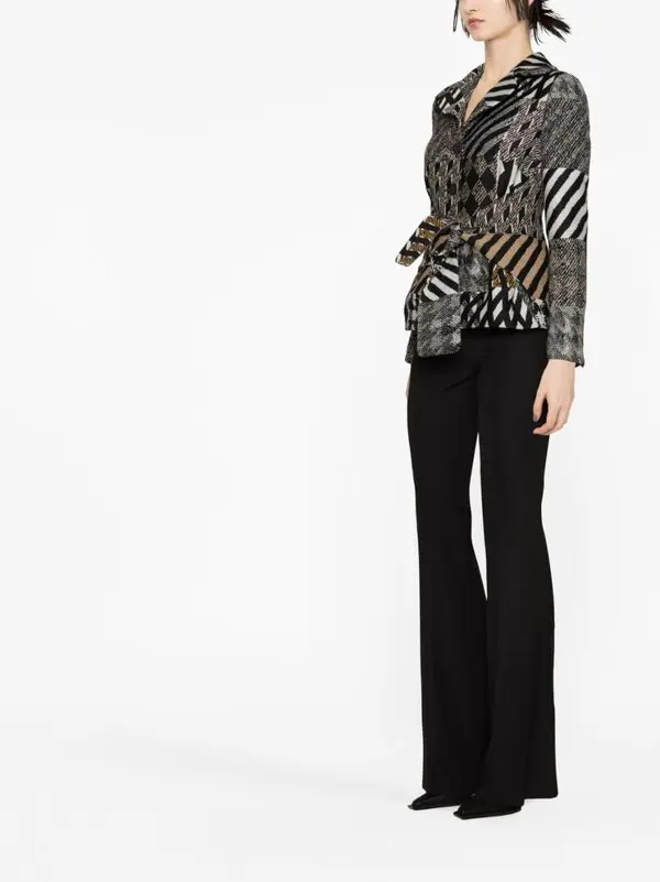 Moschino Mix-print Single-breasted Jacket