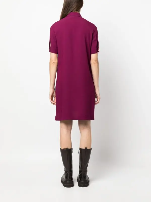 Moschino Heart-button Short-sleeve Dress
