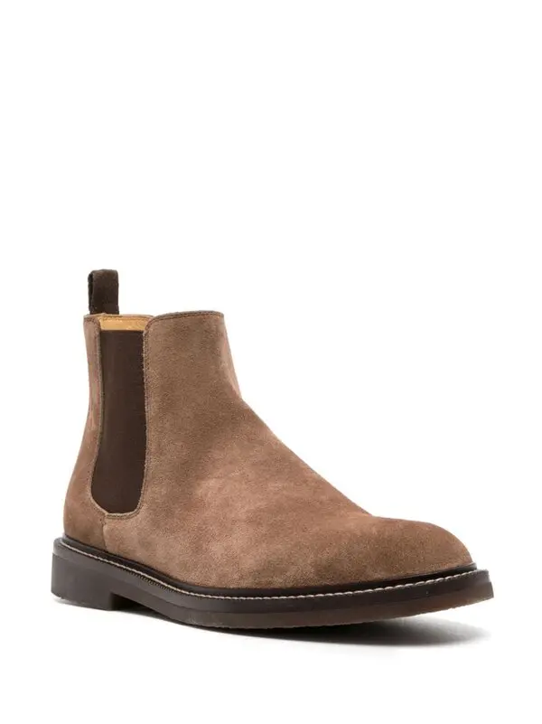 Brunello Cucinelli Suede Ankle Boots