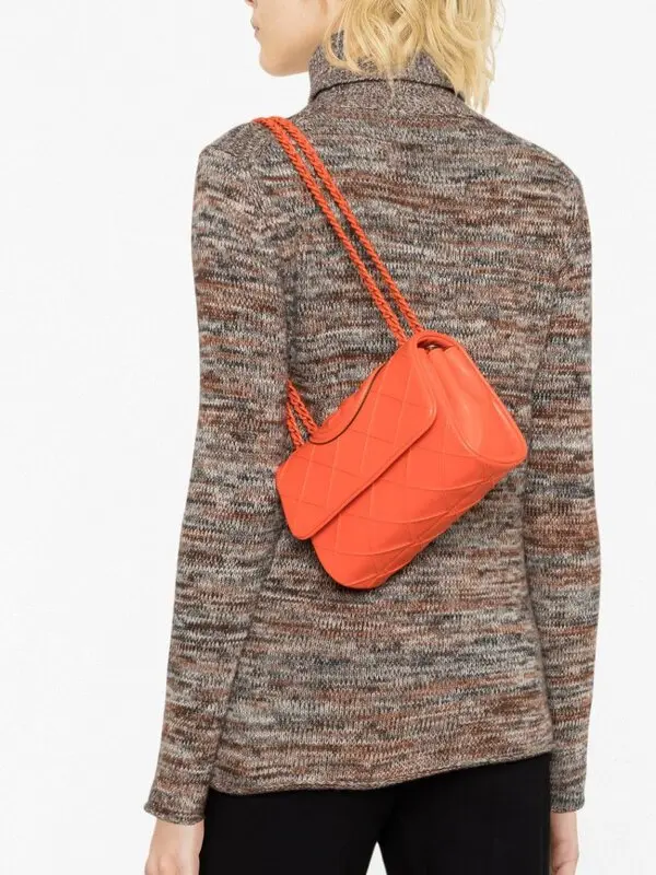 Tory Burch Fleming Shoulder Bag - Orange
