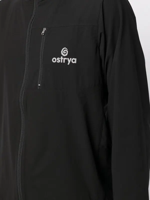 OSTRYA Logo-print Hooded Jacket