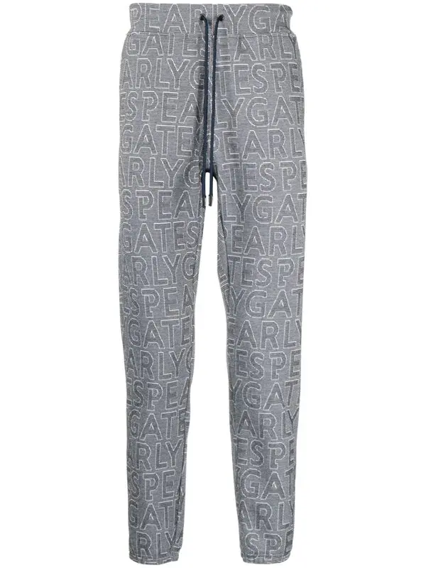 PEARLY GATES Logo-print Drawstring Track Pants