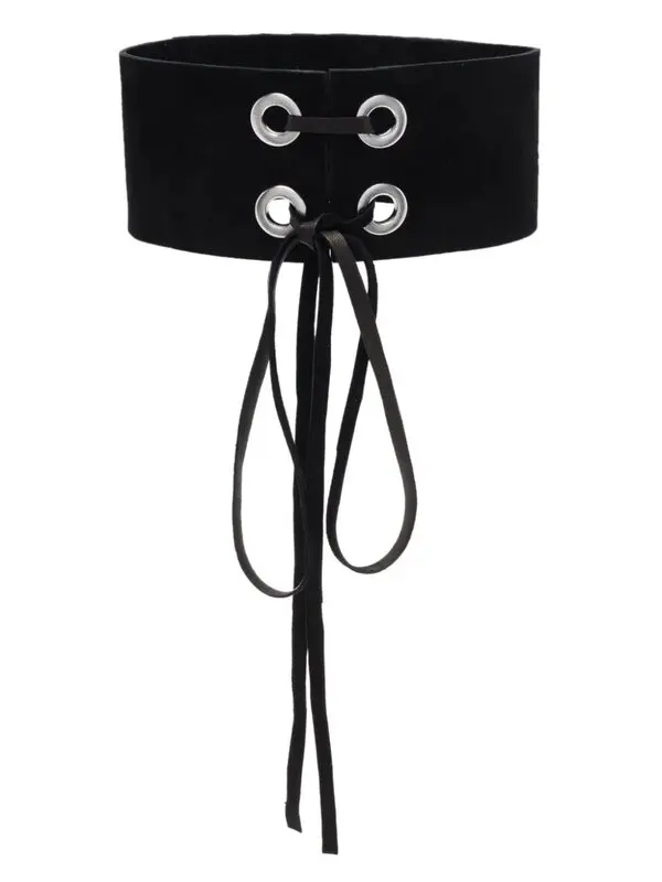MANOKHI Mira Choker Necklace - Black