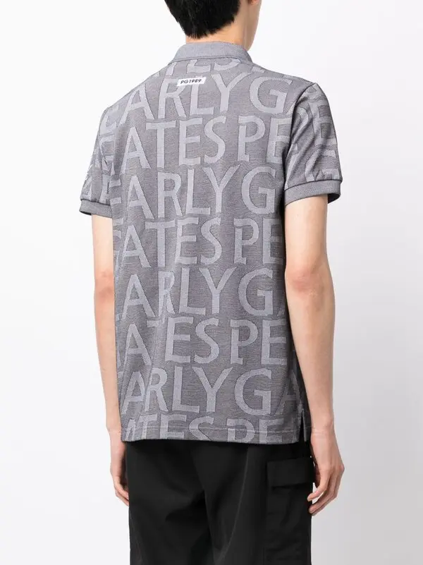 PEARLY GATES Logo-jacquard Polo Shirt