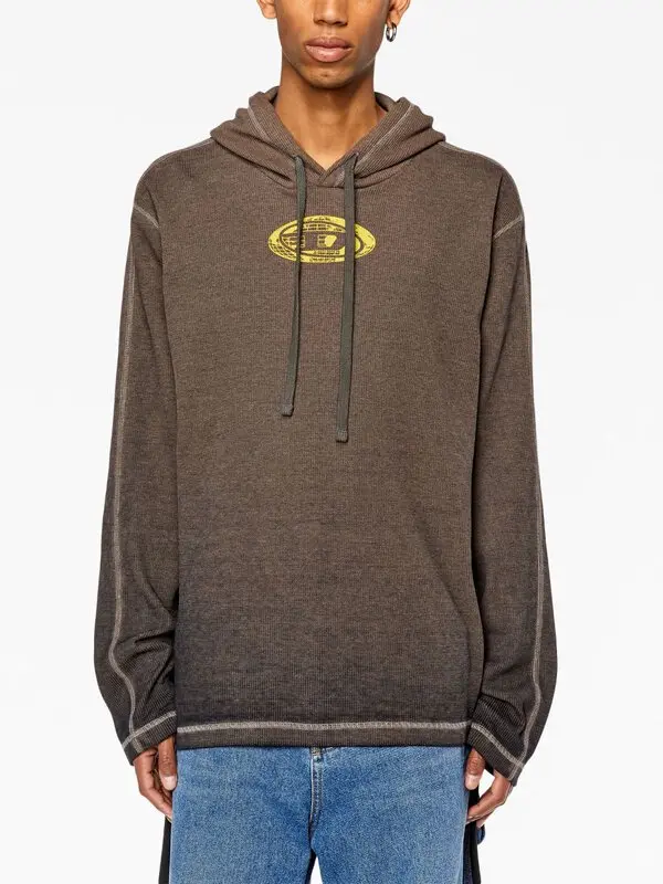 DIESEL® T-crone Long-sleeve Hoodie