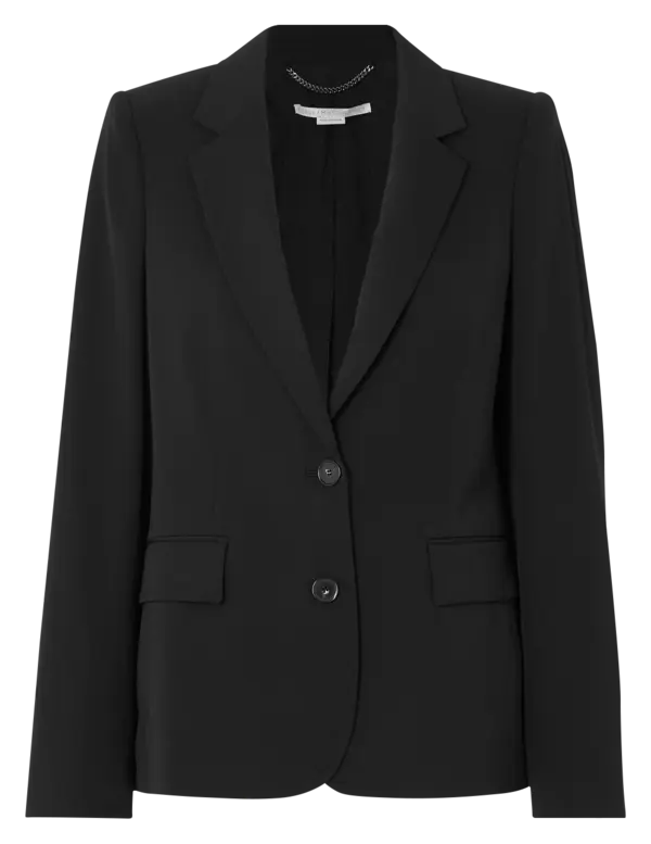 Stella McCartney Wool-blend Twill Blazer - Black
