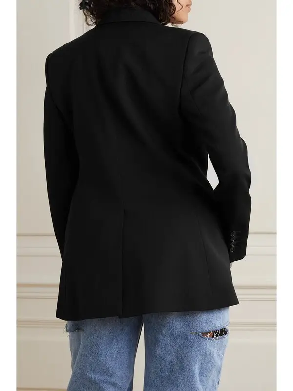 Stella McCartney Wool-blend Twill Blazer - Black