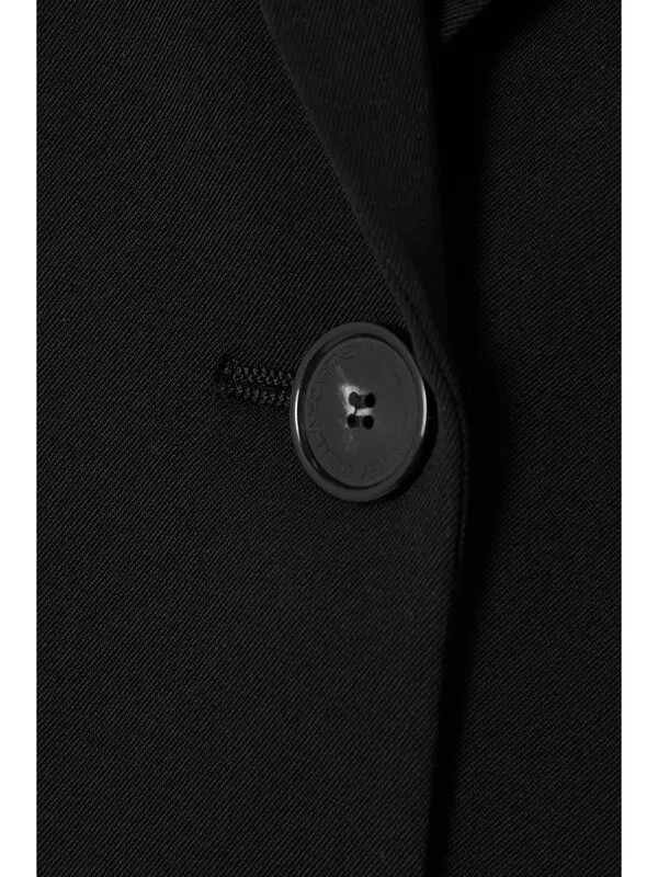 Stella McCartney Wool-blend Twill Blazer - Black