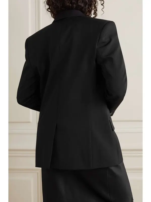 Stella McCartney Wool-blend Twill Blazer - Black