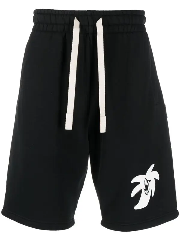 Palm Angels Graphic-print Track Shorts