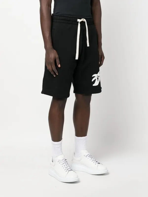 Palm Angels Graphic-print Track Shorts