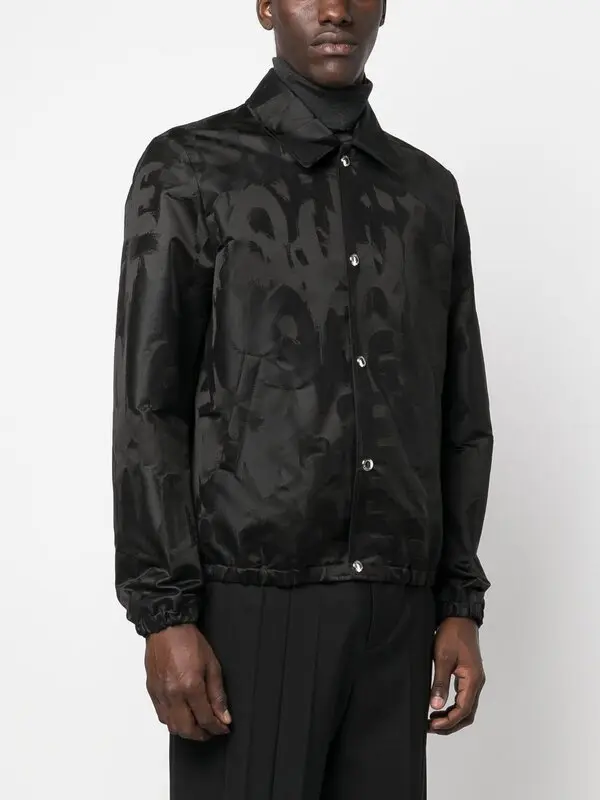 Alexander McQueen Satin Bomber Jacket
