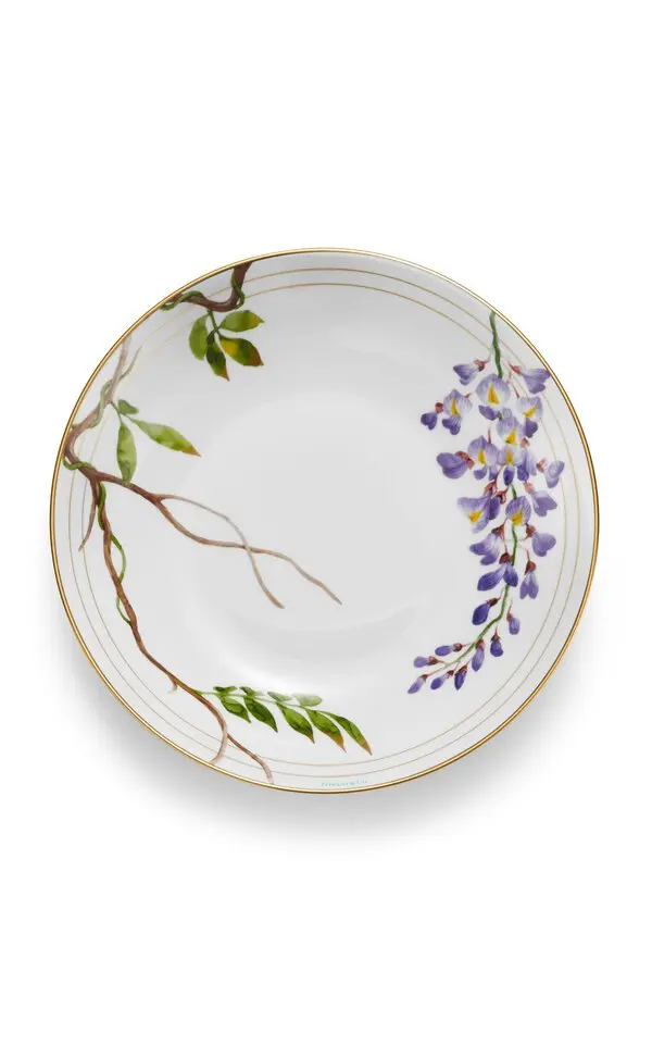 Tiffany & Co. Wisteria Porcelain Dinner Bowl - Multi