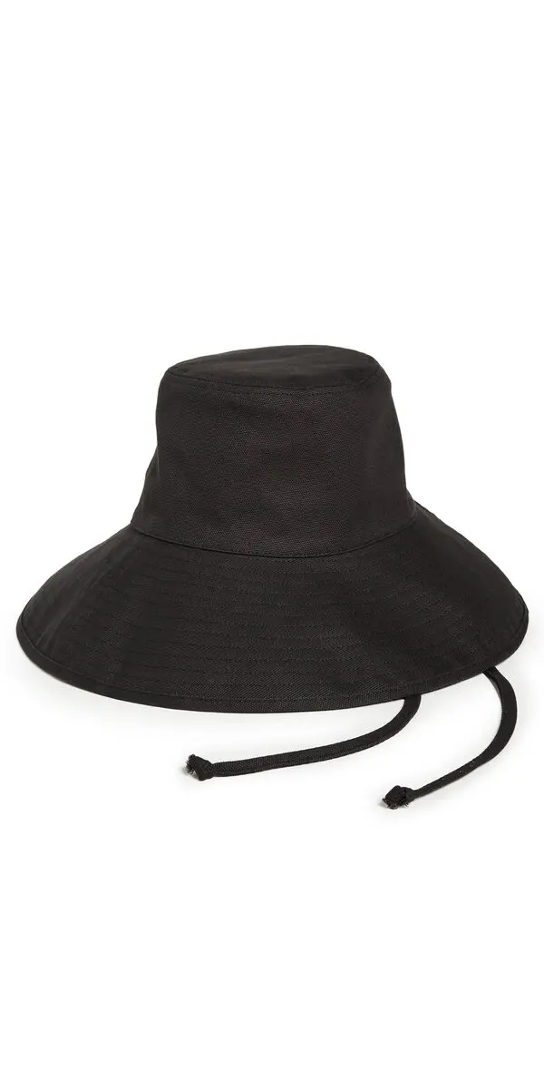 Lack Of Color Holiday Canvas Bucket Hat - Black