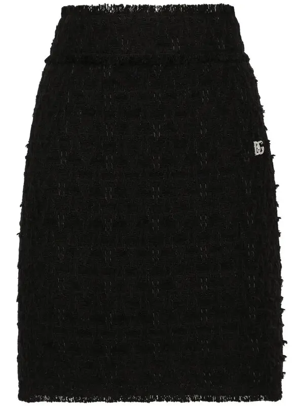Dolce & Gabbana Side-slit Midi Skirt