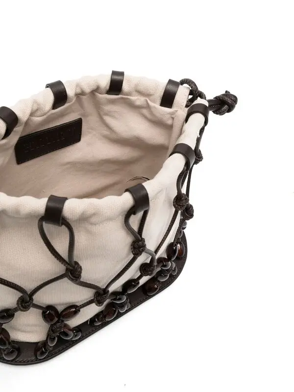 Hereu Bonera Bead-embellished Crossbody Bag