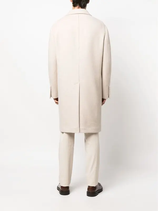 Brunello Cucinelli Notched-lapels Single-breasted Coat