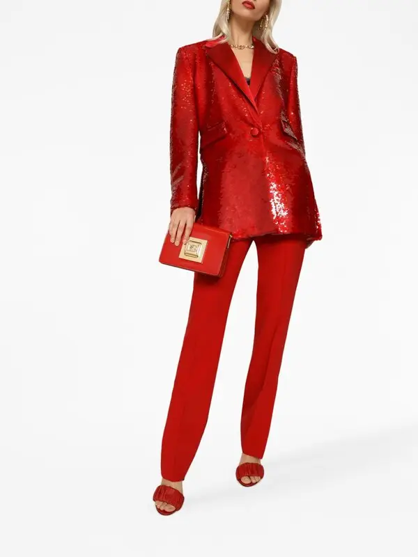 Dolce & Gabbana Sequin-embellished Blazer