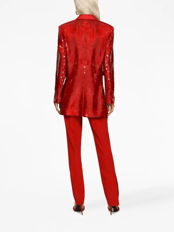 Dolce & Gabbana Sequin-embellished Blazer